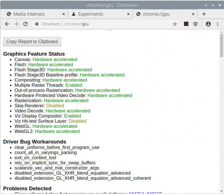 Raspberry Pi 4: Hardware accelerated video decoding (GPU) in Chromium - LeMaRiva Tech