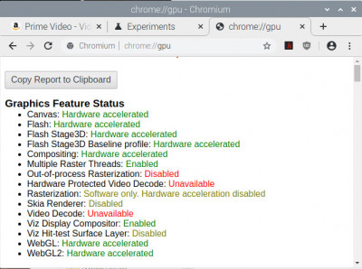 Raspberry Pi 4: Hardware accelerated video decoding (GPU) in Chromium ...