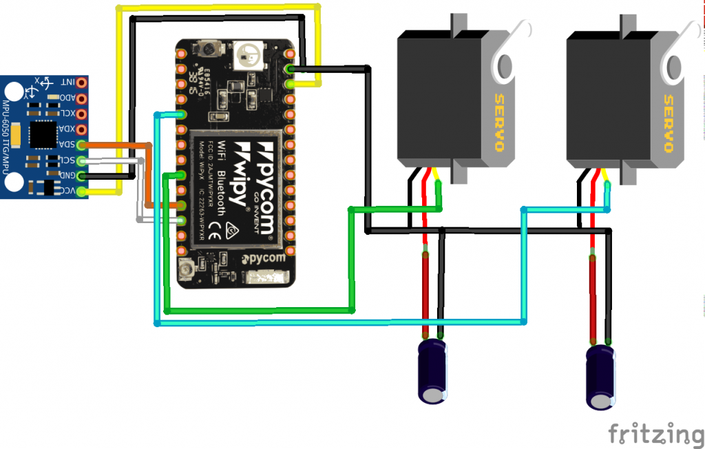 MicroPython: Camera stabilisation application! - LeMaRiva Tech